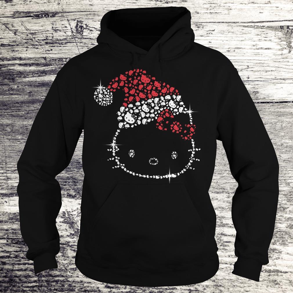 Top Hello Kitty Santa Hat Rhinestone shirt, hoodie, sweater, longsleeve ...