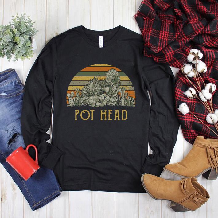 Cactus pot head shirt, hoodie, sweater, longsleeve t-shirt