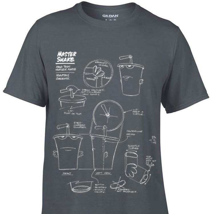 Awesome Aqua Teen Hunger Force Master Shake Sculptin Diagram shirt ...