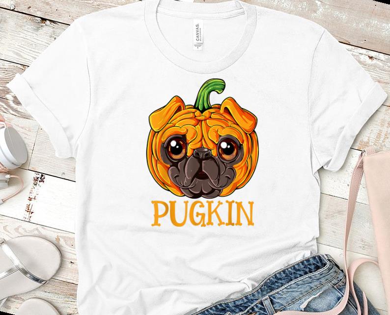 Nice Pugkin Pug Pumpkin Halloween shirts, hoodie, sweater, longsleeve t ...