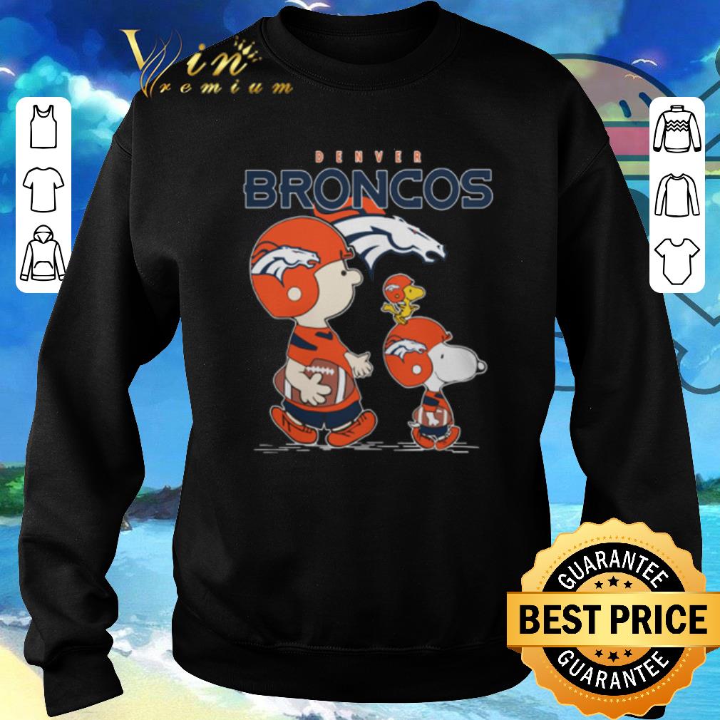 Top Denver Broncos Snoopy Charlie Brown Woodstock shirt, hoodie ...