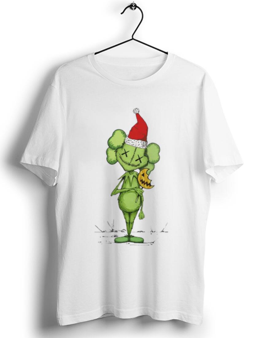 Nice Santa Grinch Kaws Christmas shirt, hoodie, sweater, longsleeve t-shirt