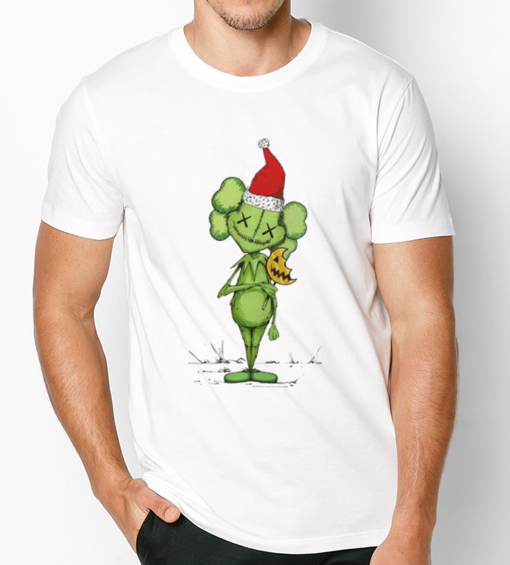 Nice Santa Grinch Kaws Christmas shirt, hoodie, sweater, longsleeve t-shirt