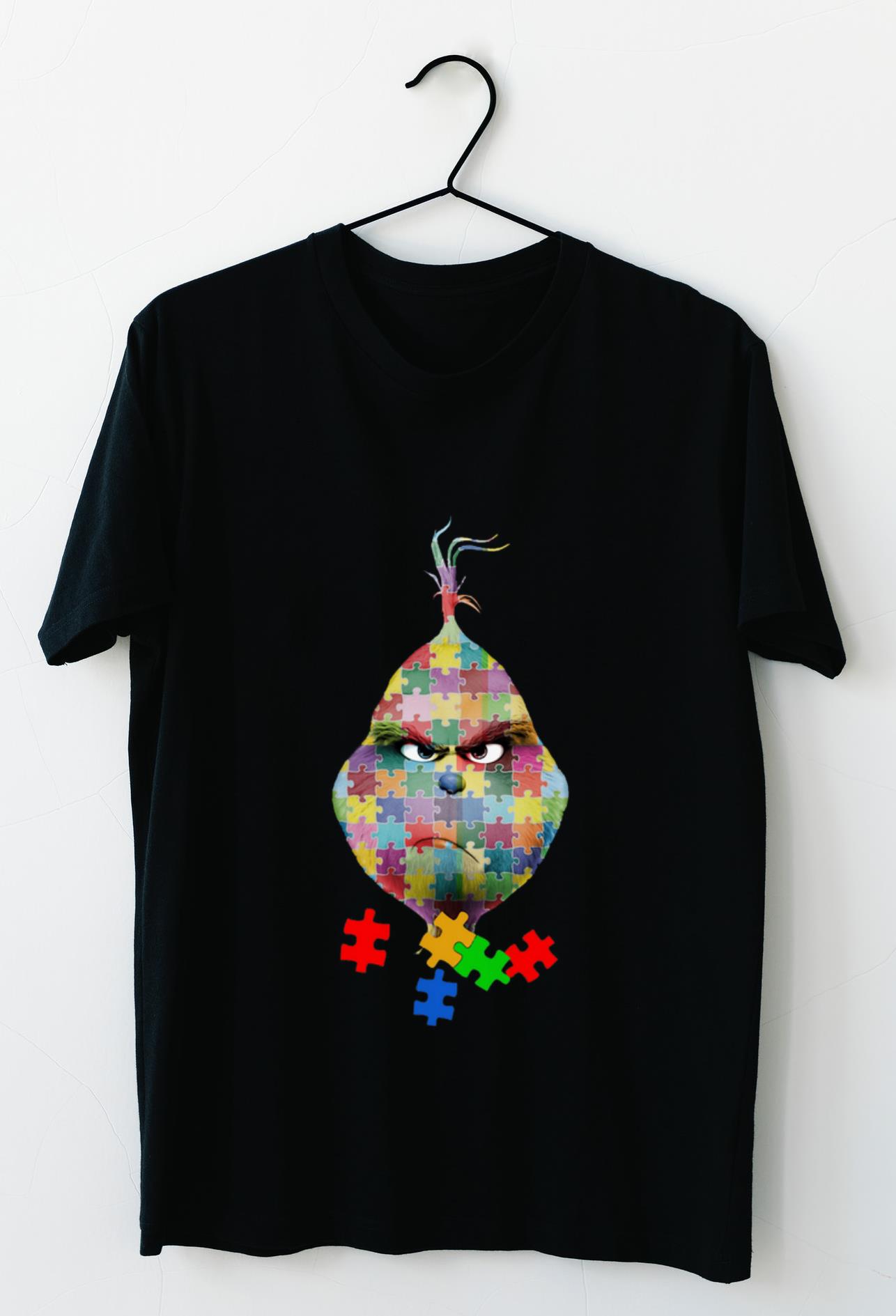 Original Face Grinch Autism shirt, hoodie, sweater, longsleeve t-shirt
