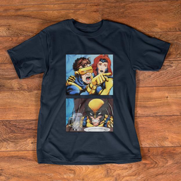 Original Cyclops Yelling At Wolverine Yelling Cat Meme Parody shirt ...