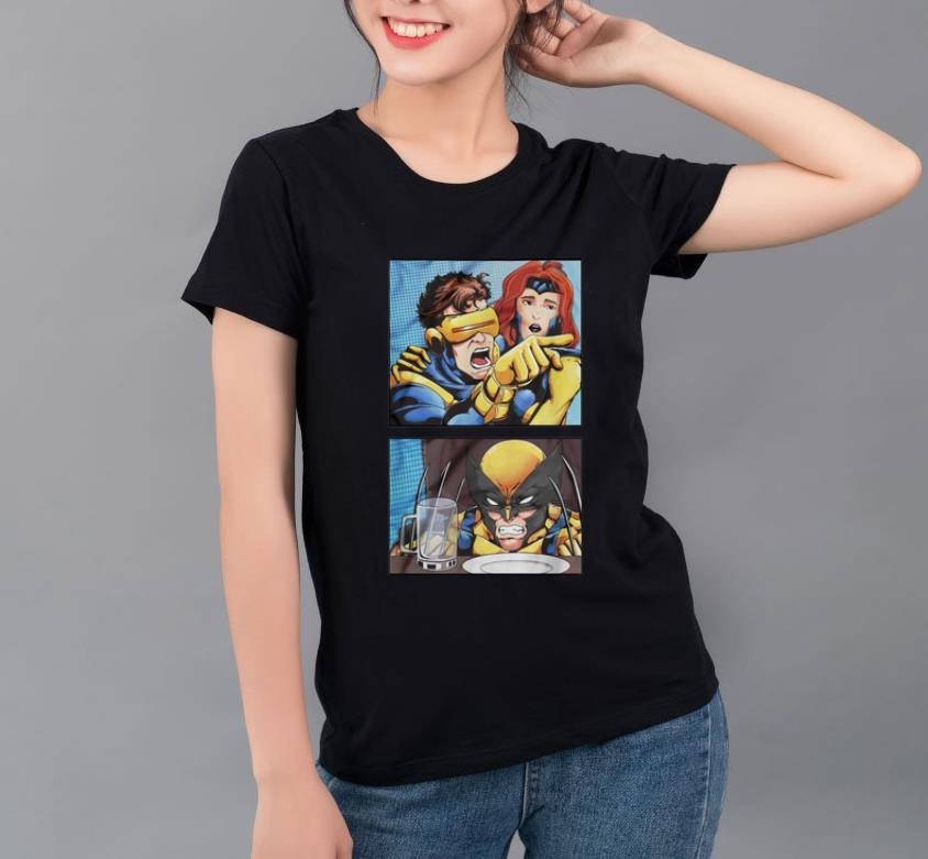 Original Cyclops Yelling At Wolverine Yelling Cat Meme Parody shirt ...