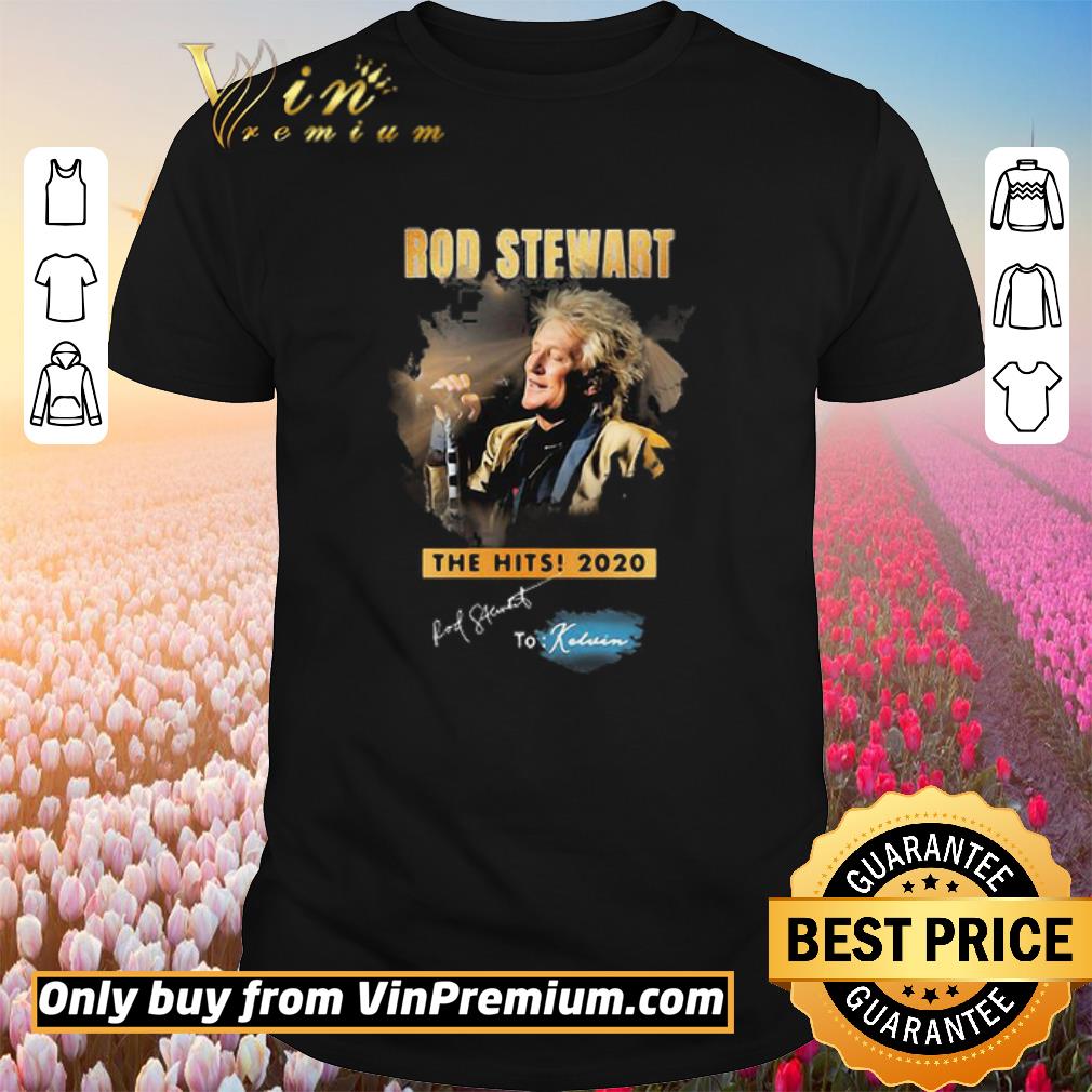 Official Roderick David Rod Stewart The Hits 2020 signature To Kelvin ...