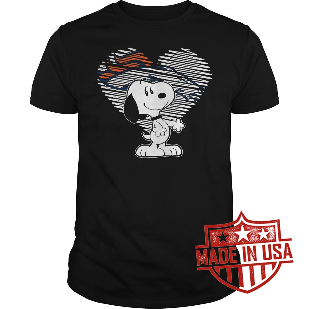 Official I love denver broncos snoopy in my heart shirt, hoodie ...