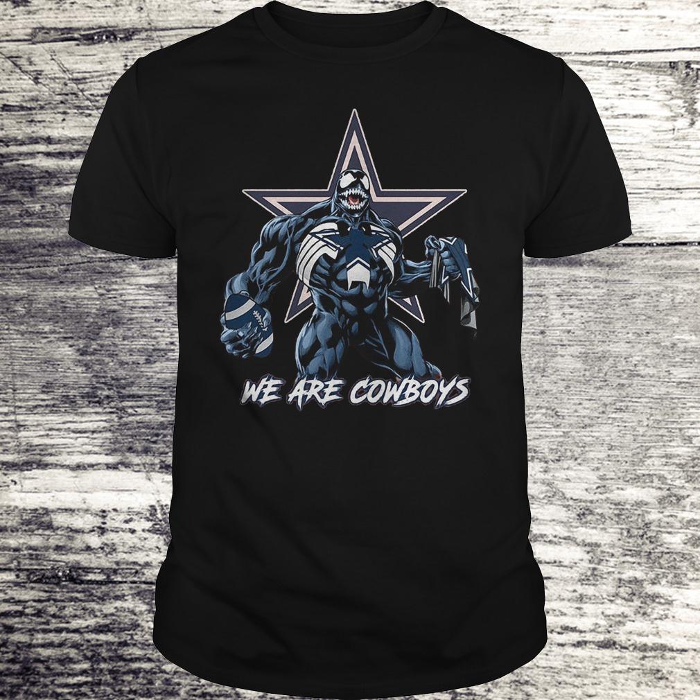 Best Price Venom we are Cowboys Shirt, hoodie, sweater, longsleeve t-shirt