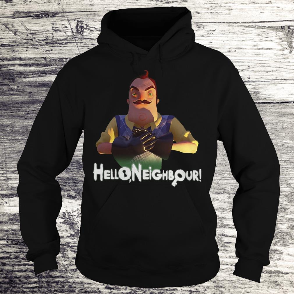 Hello Neighbor Menacing Gaming Greepy Shirt, hoodie, sweater ...