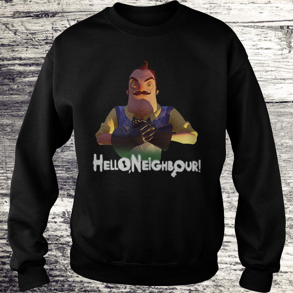 Hello Neighbor Menacing Gaming Greepy Shirt, hoodie, sweater ...