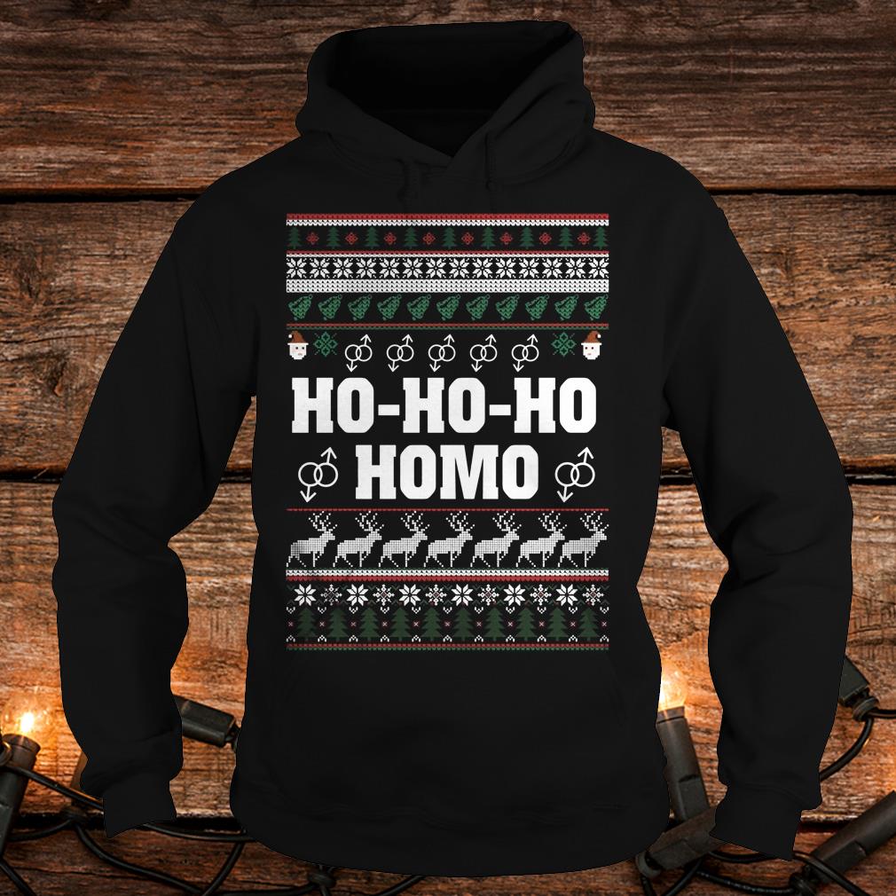 Ho Ho Ho Homo sweater Shirt, hoodie, sweater, longsleeve t-shirt