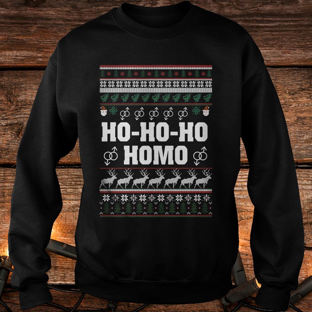 Ho Ho Ho Homo sweater Shirt, hoodie, sweater, longsleeve t-shirt