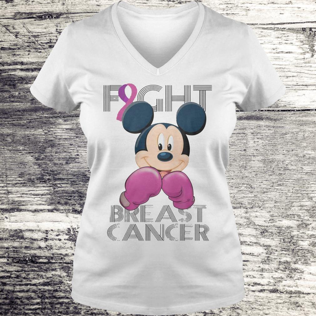 Mickey Fight Breast Cancer Shirt, hoodie, sweater, longsleeve t-shirt