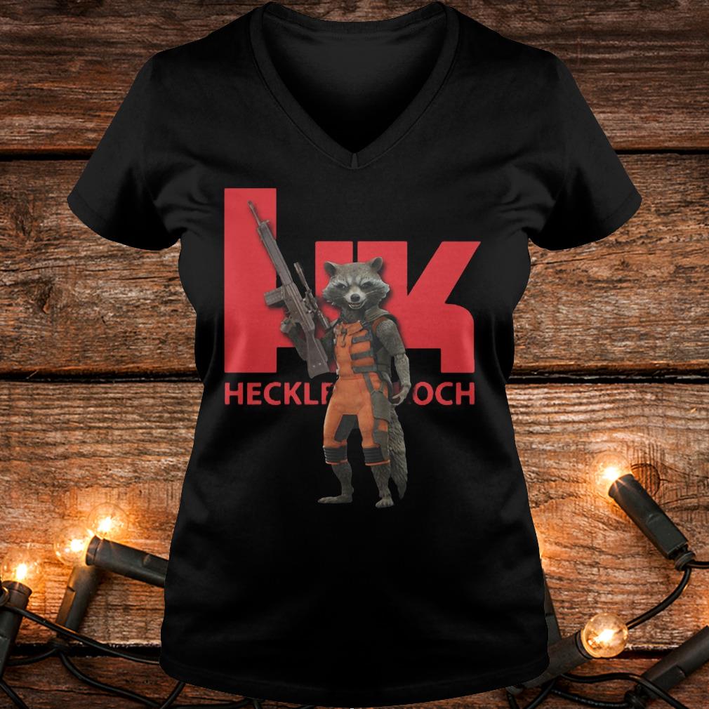 Rocket Raccoon HK Heckler and Koch Shirt, hoodie, sweater, longsleeve t ...