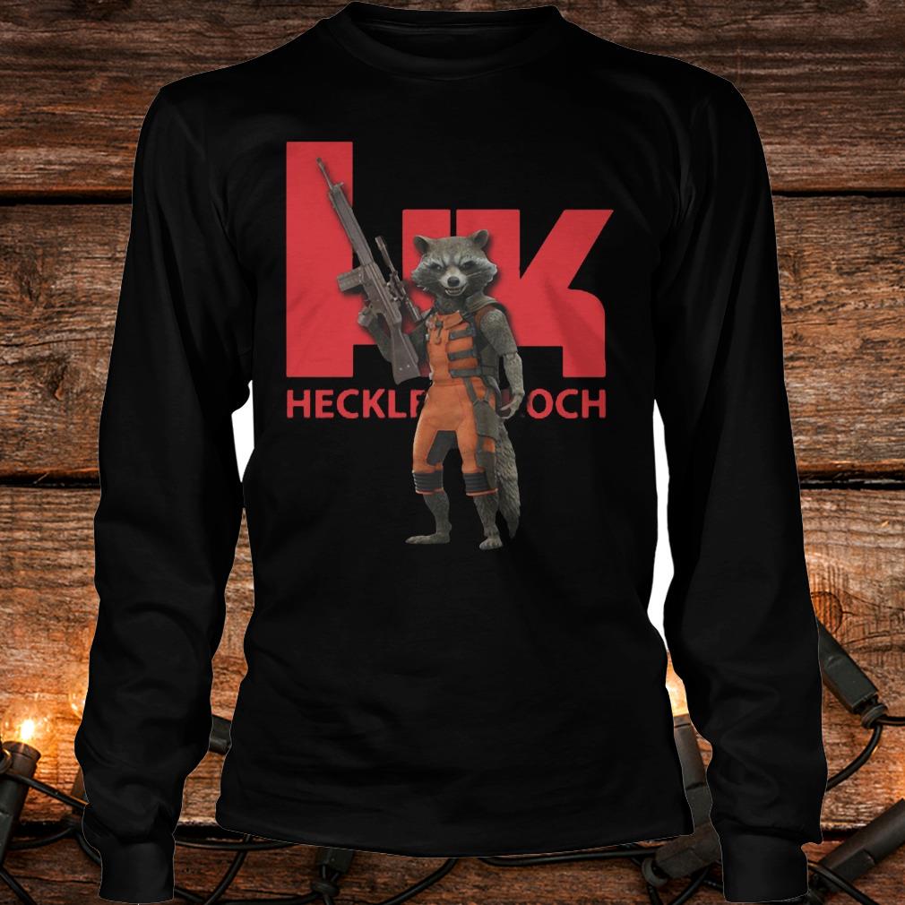 Rocket Raccoon HK Heckler and Koch Shirt, hoodie, sweater, longsleeve t ...