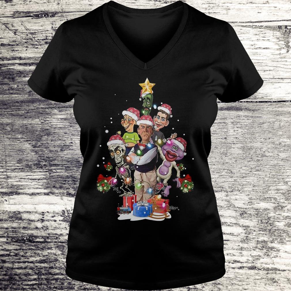 Awesome Jeff Dunham Christmas Tree shirt, hoodie, sweater, longsleeve t ...