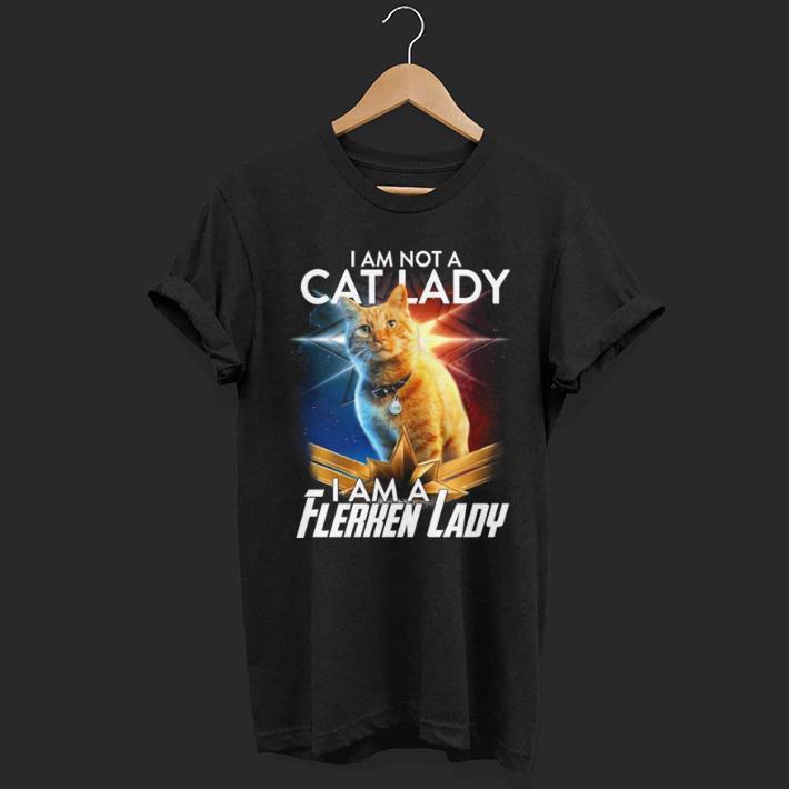Captain Marvel I am not a cat lady i am a Flerken lady shirt, hoodie ...