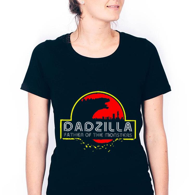 Premium Dadzilla Father Of The Monsters Dinosaur Father Day Shirt ...