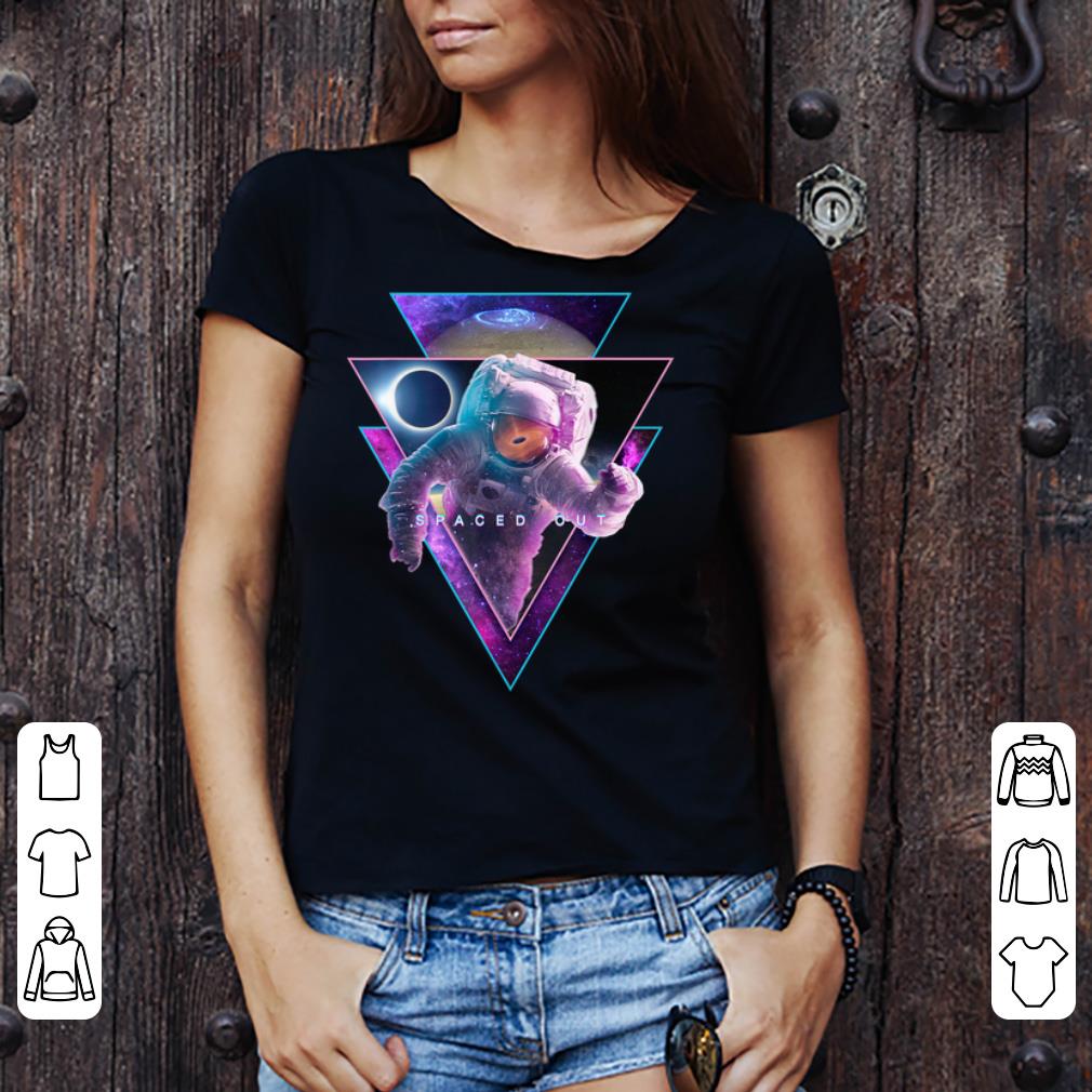 Hot Astronaut Spaced Out - Aesthetic Vaporwave Eclipse Space Art shirt ...