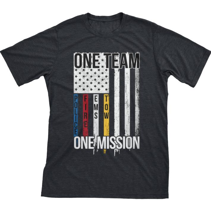 One team one mission shirt, hoodie, sweater, longsleeve t-shirt