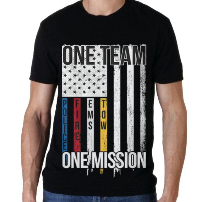 One team one mission shirt, hoodie, sweater, longsleeve t-shirt