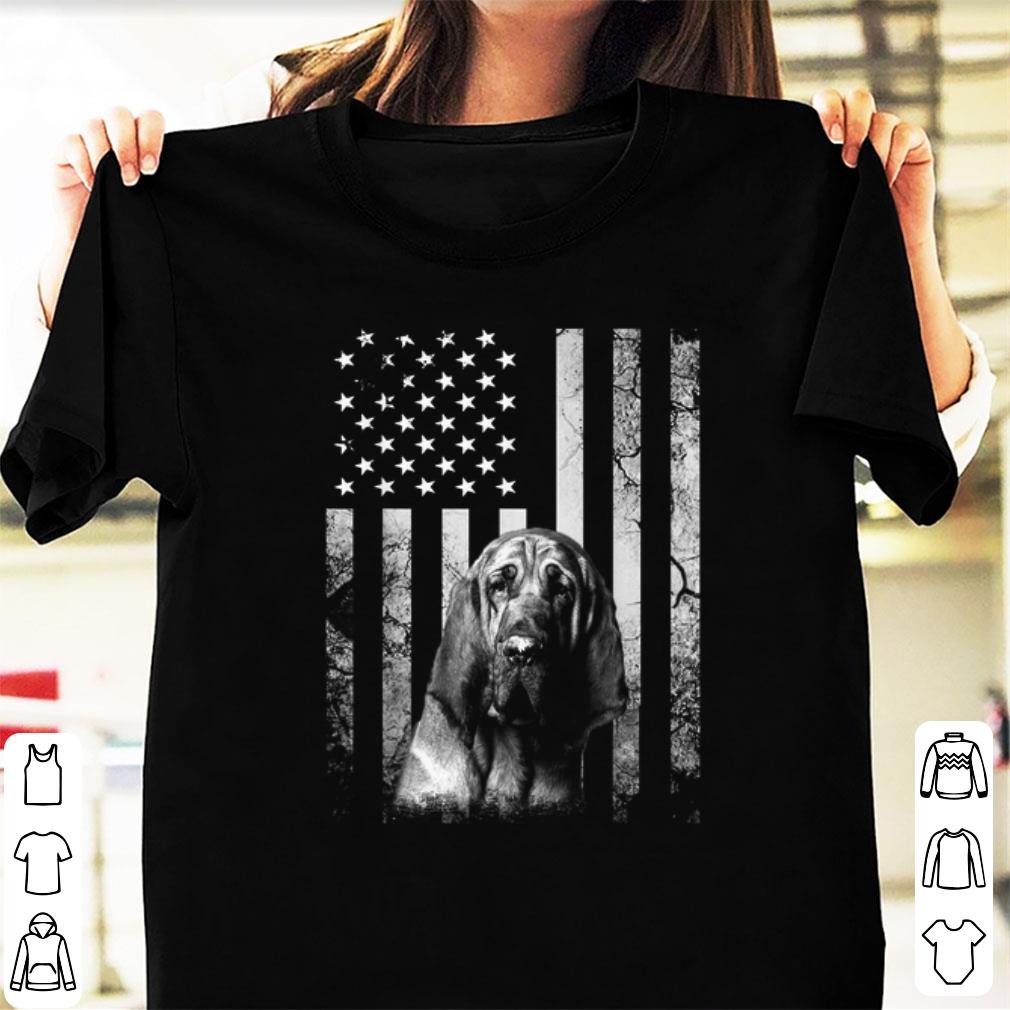 Hot Bloodhound America Flag shirt, hoodie, sweater, longsleeve t-shirt