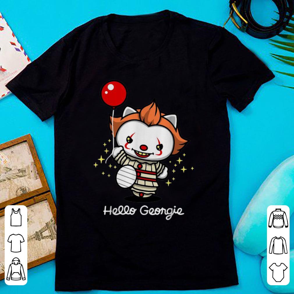 Official Pennywise Cat Hello Georgie IT Halloween Cats Lover shirt ...