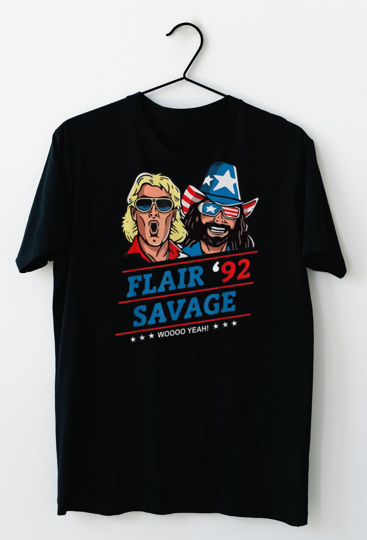 Premium Vintage Flair '92 Savage Woo Yeah shirts, hoodie, sweater ...