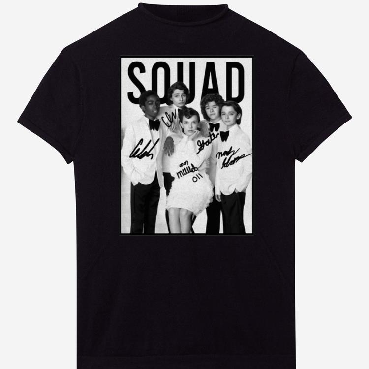 Pretty Stranger Things 3 Squad Signatures shirts, hoodie, sweater ...