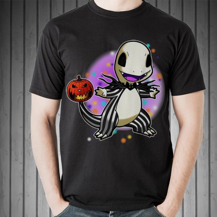 Awesome Official Halloween Jack Skellington Hitokage Charmander shirt ...