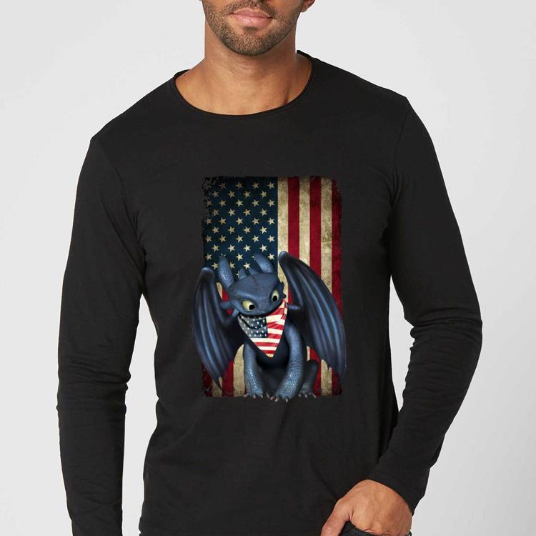 Original American Flag Toothless shirt, hoodie, sweater, longsleeve t-shirt