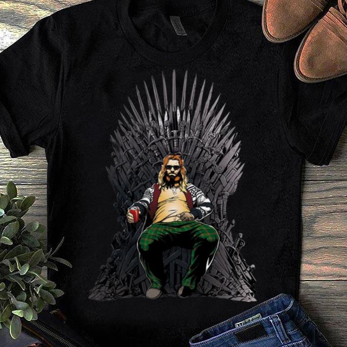 Awesome Game Of Thrones Thor Fat Iron Throne shirt, hoodie, sweater ...
