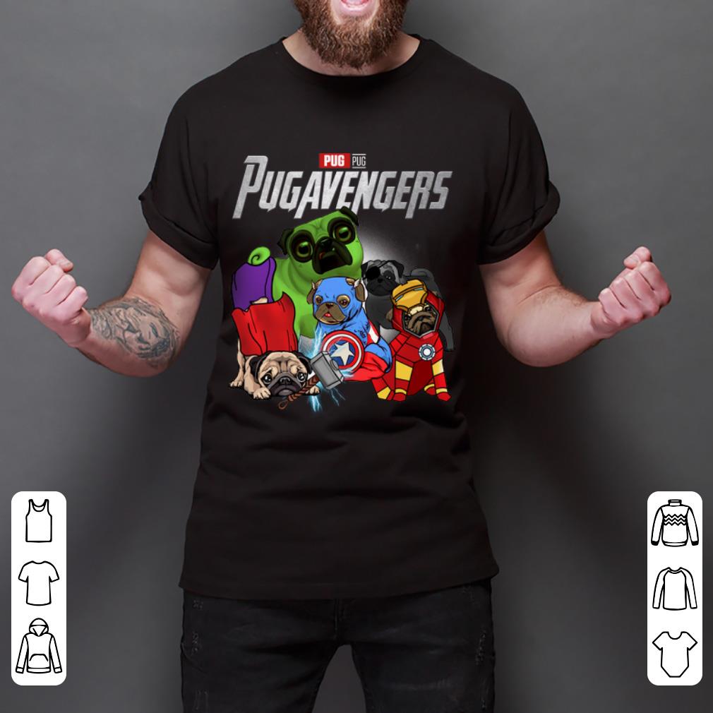 Awesome Marvel Avengers Endgame Pug Pugavengers shirt, hoodie, sweater ...