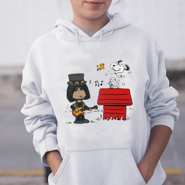 Funny The Peanuts Snoopy Woodstock and Slash shirt, hoodie, sweater ...