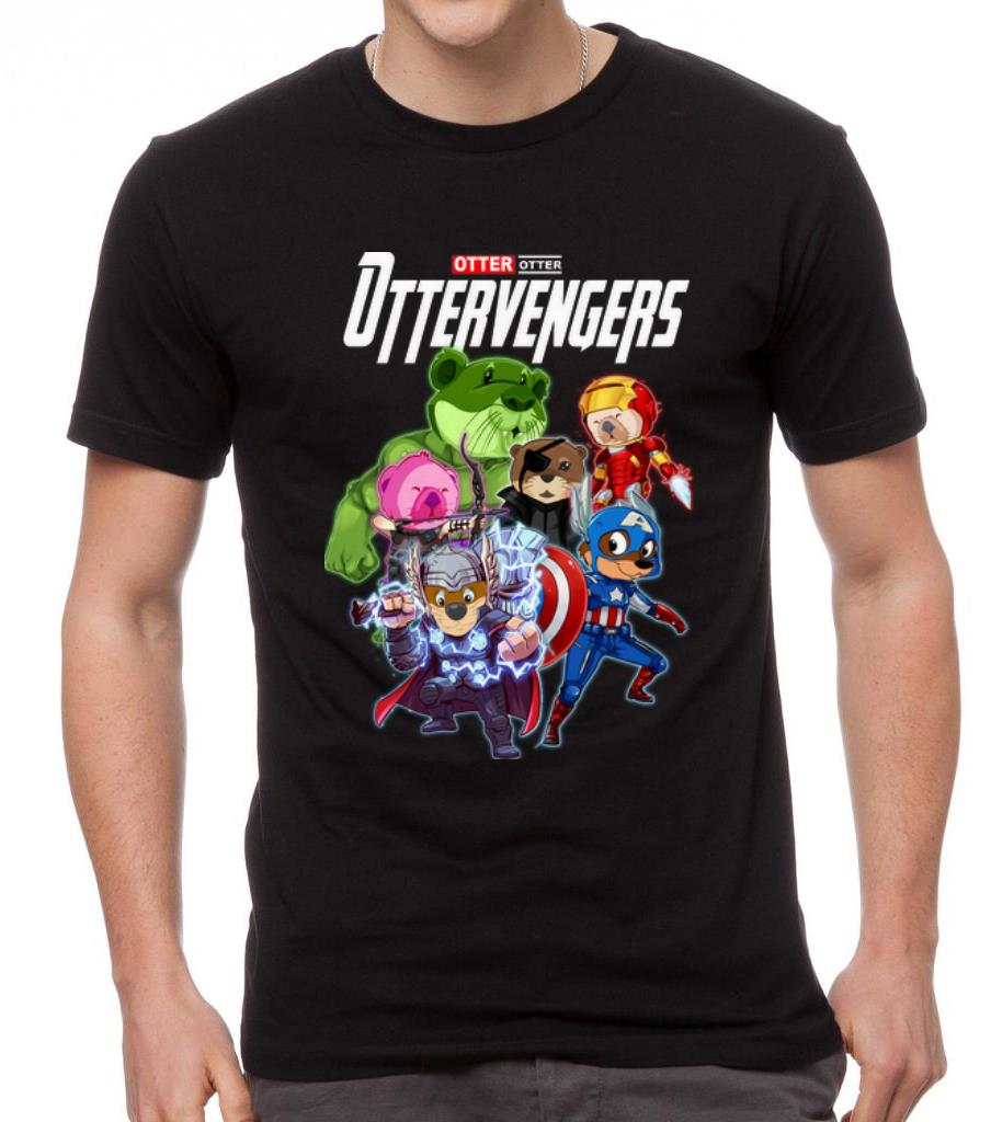 Official Marvel Avengers Otter Ottervengers Superheroes shirt, hoodie ...