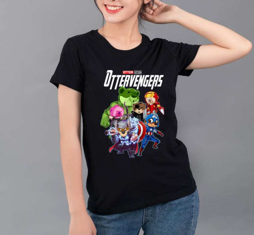 Official Marvel Avengers Otter Ottervengers Superheroes shirt, hoodie ...