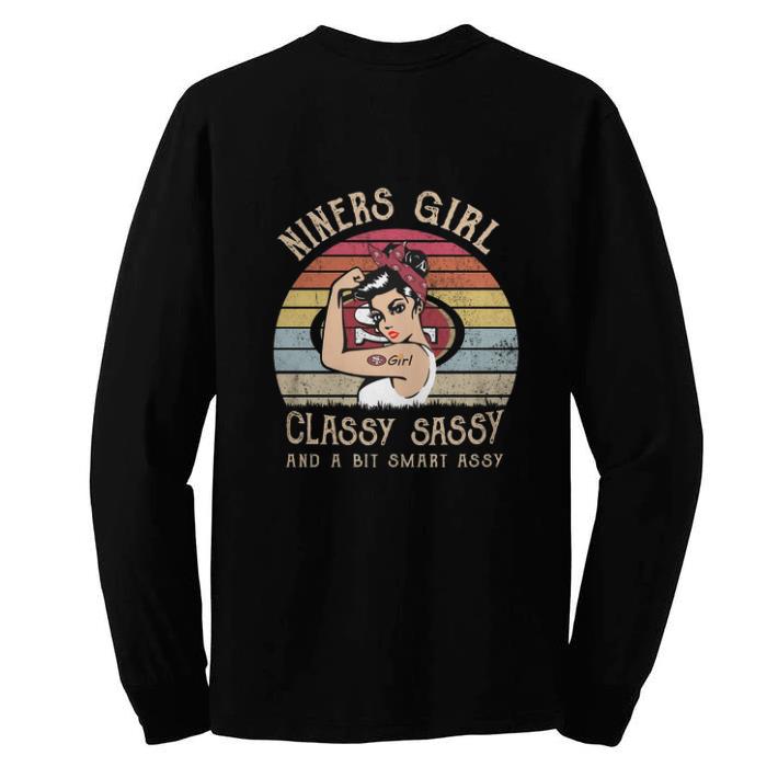 Official San Francisco 49ers Niner girl classy sassy and a bit smart ...