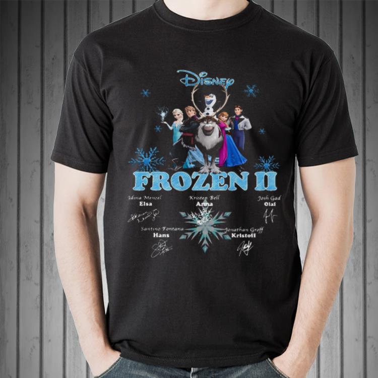 Awesome Disney Frozen 2 Characters signatures sweater, hoodie, sweater ...