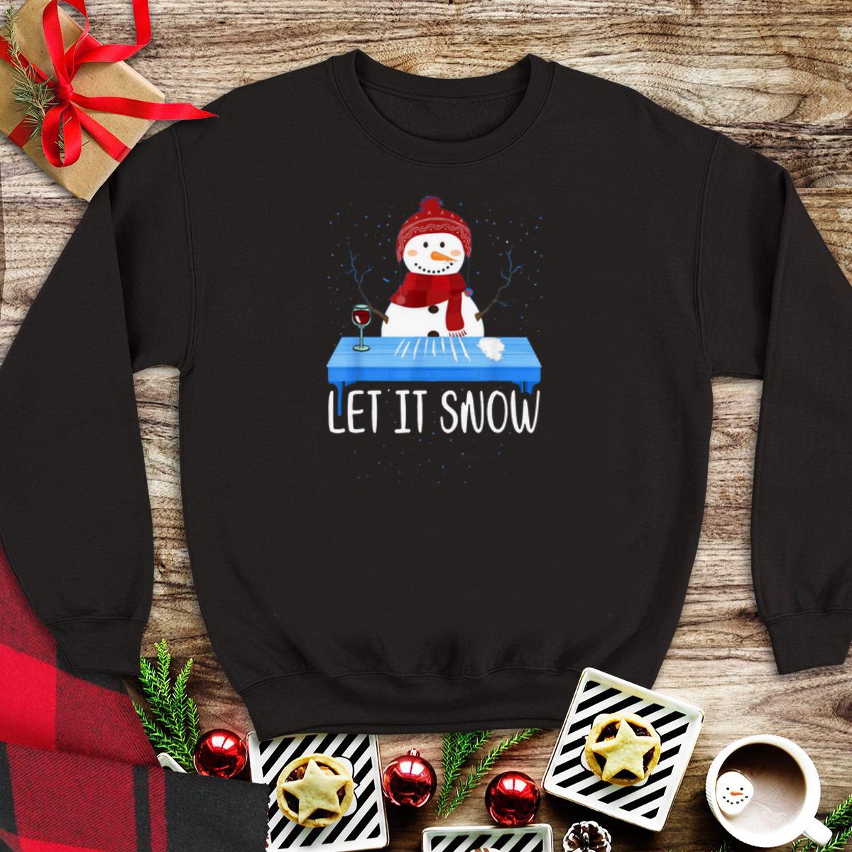Awesome Walmart Cocaine Santa Snowman Let It Snow sweater, hoodie ...