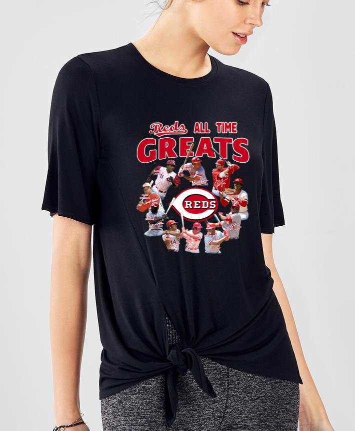 Premium Cincinnati Reds All-time Greats Players Signatures shirt ...