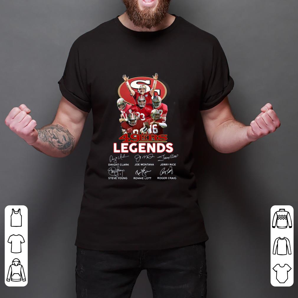 Original San Francisco 49ers Legends Signature shirt, hoodie, sweater ...