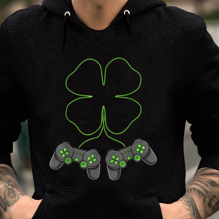 Original St Patricks Day Video Games Controller Shamrock Gamer Gift ...