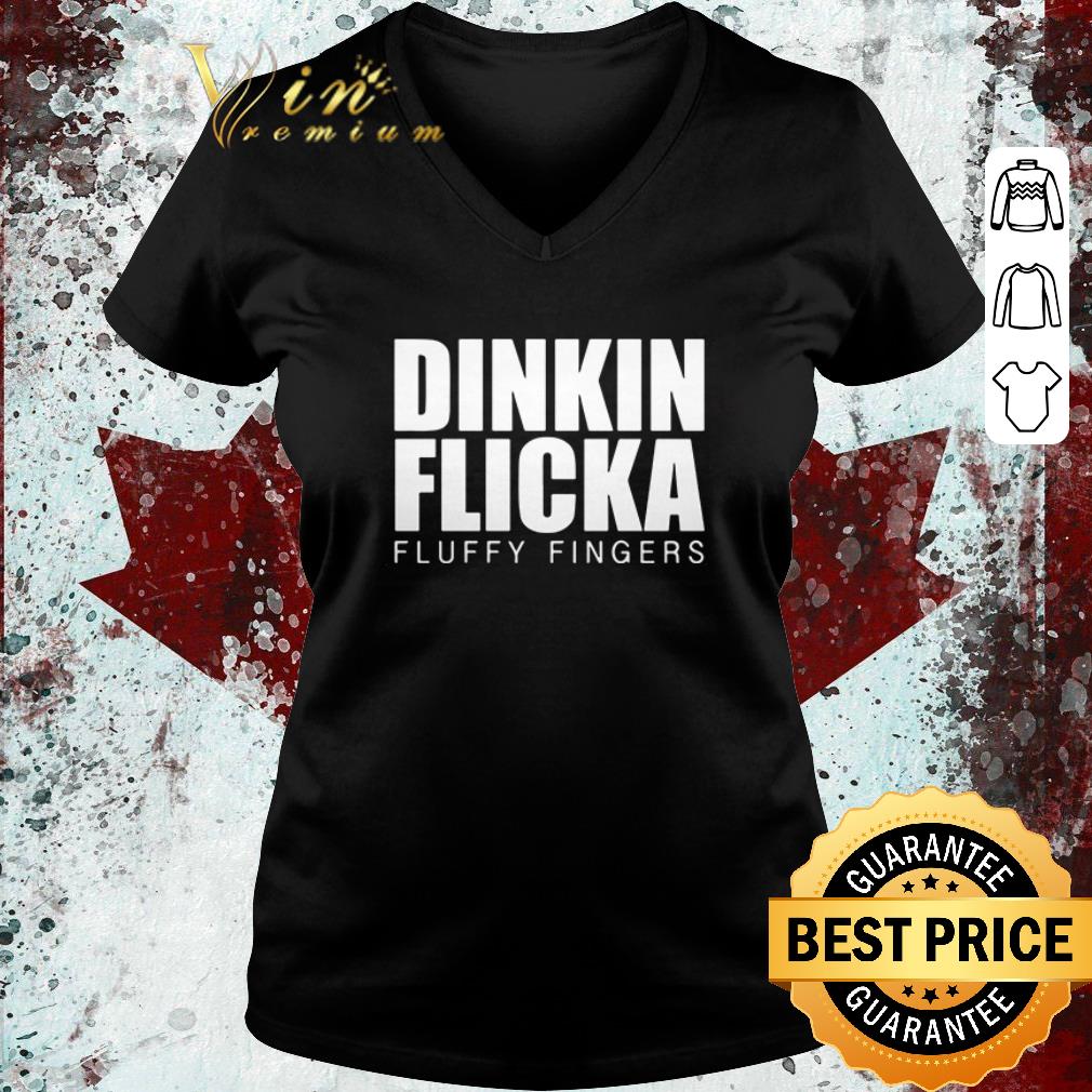 Premium Dinkin Flicka Fluffy Fingers Shirt Hoodie Sweater Longsleeve T Shirt