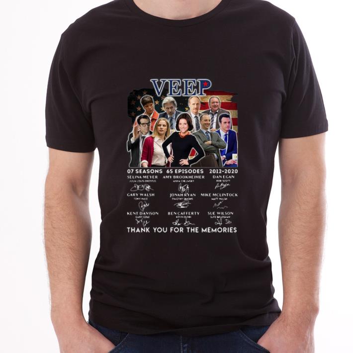 Premium Veep Characters Signatures Thank You For The Memories shirt ...