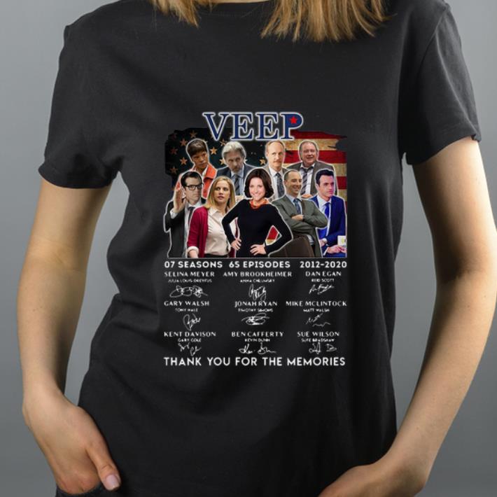 Premium Veep Characters Signatures Thank You For The Memories shirt ...