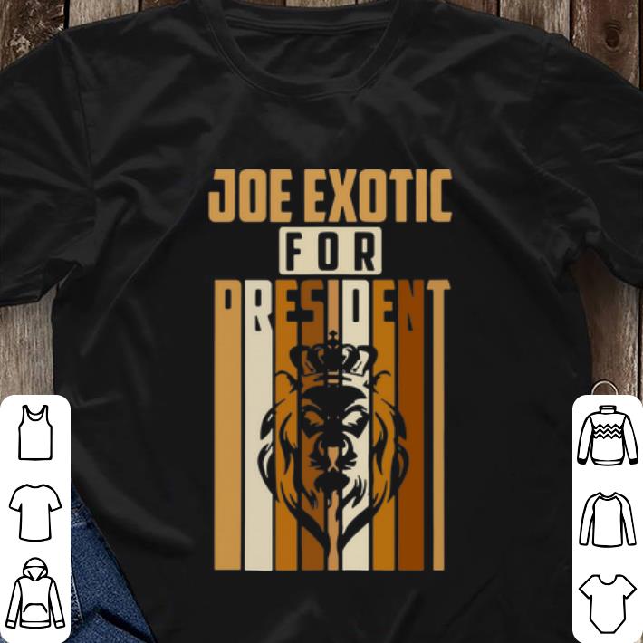 Official Vintage Joe Exotic For President 2020 shirt, hoodie, sweater ...