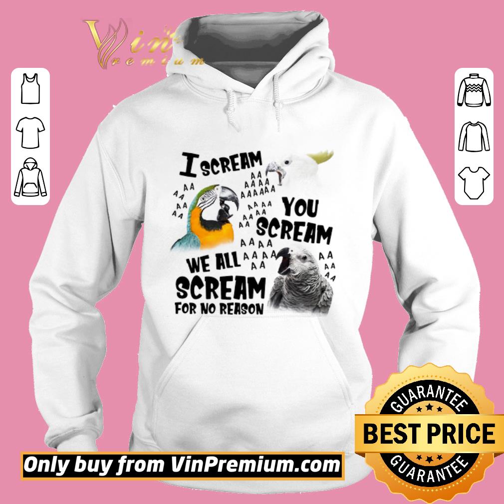 Awesome The Parrots I Scream You Scream We All Scream For No Reason ...