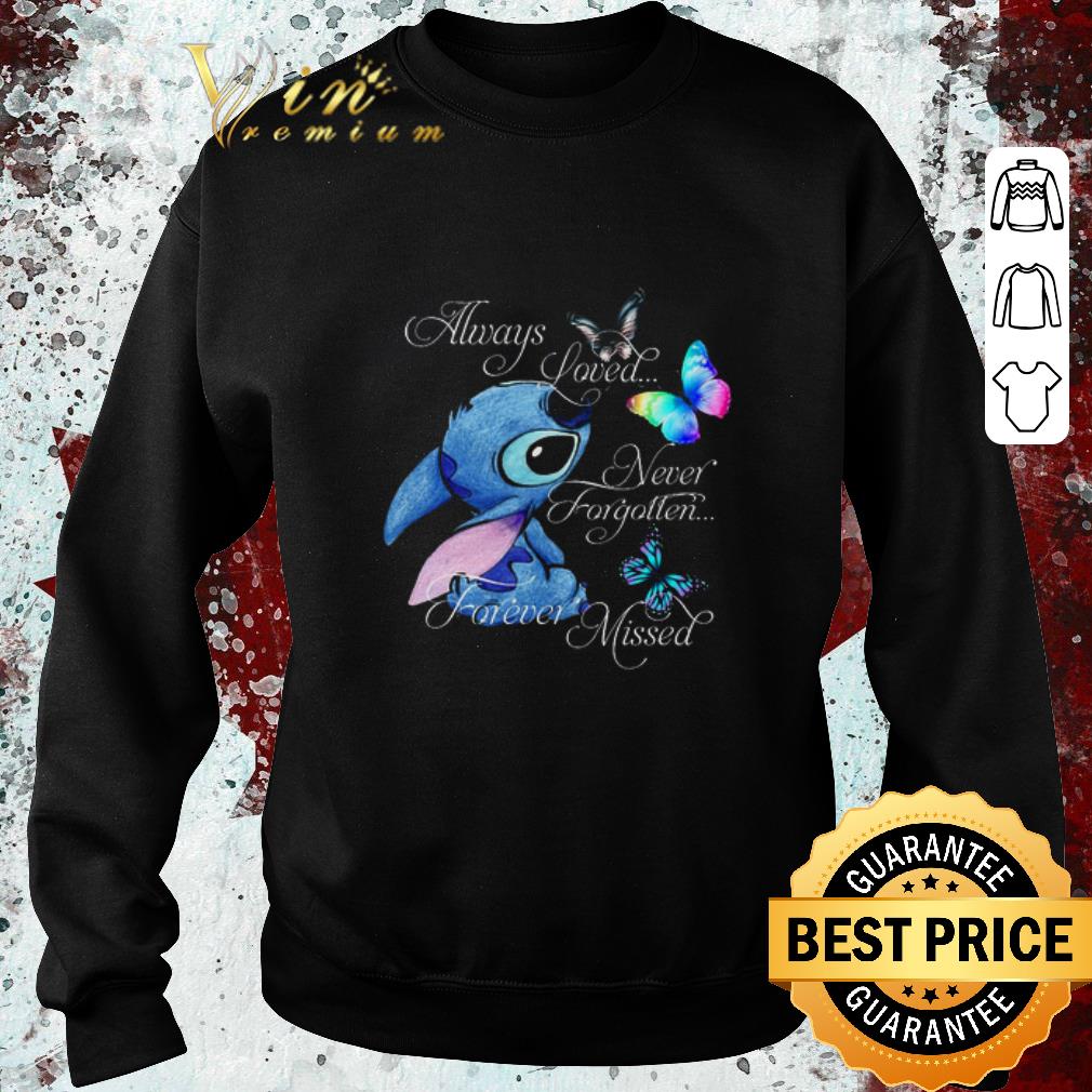 Official Disney Stitch Always loved never forgotten forever missed ...