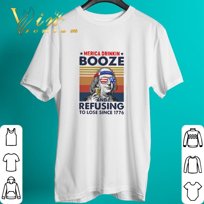 Pretty Benjamin Franklin Merica Drinkin Booze And Refusing To Lose ...